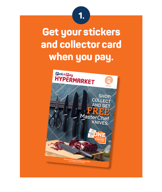 Shop, Collect and get FREE MasterChef knives| Pick n Pay Hypermarket | PnP