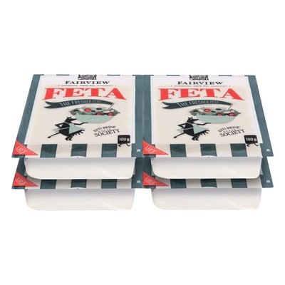Fairview 4 Pack Feta 400g | PnP
