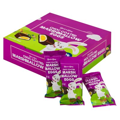 PnP Choc Coated Marshmallow Eggs 24 Pack | PnP