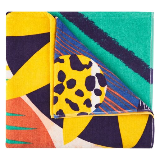 Real Home Geometric Velour Beach Towel 80 x 150cm | PnP