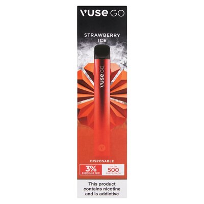 Vuse Go Strawberry Ice Disposable Vape | PnP