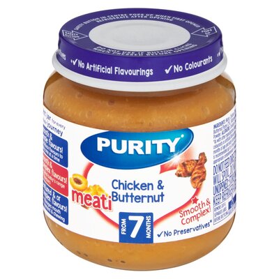 Purity Infant Chicken & Butternut Meal 125ml | PnP