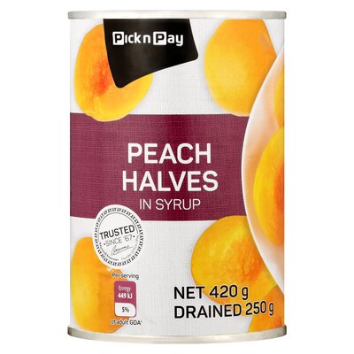 PnP Peach Halves 420g | Smart Price Specials | PnP Home