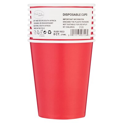 Unique Silver Cups 8 Pack | Smart Price Specials | PnP Home