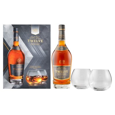 KWV 12 Year Old Brandy 750ml & 2 Glasses | PnP