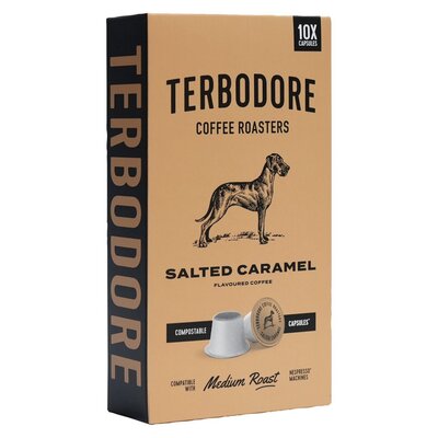 Terbodore Coffee Roasters Salted Caramel Coffee Capsules 50g | PnP