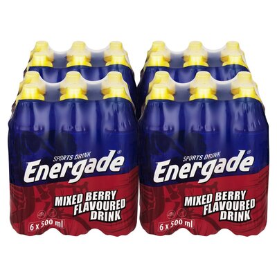 Energade Sports Drink Mixed Berry 24 x 500ml | Smart Price Specials ...
