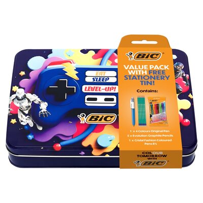 BIC Girl Value Pack with Free Stationery Tin | PnP