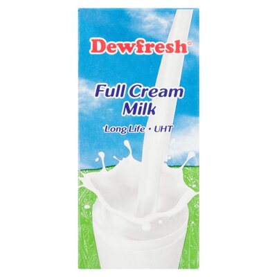Dewfresh Full Cream Long Life Milk 1L | PnP