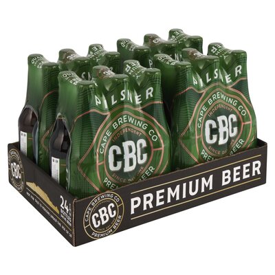 CBC Pilsner 24 x 340ml | PnP