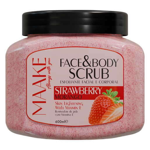 MAAKE Strawberry Face & Body Scrub 600ml | PnP