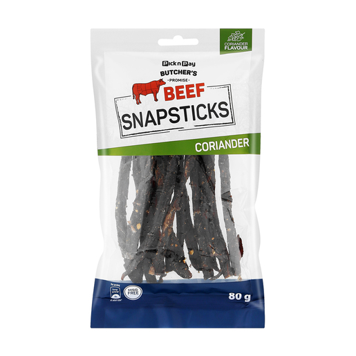 PnP Beef Coriander Snapsticks 80g | PnP