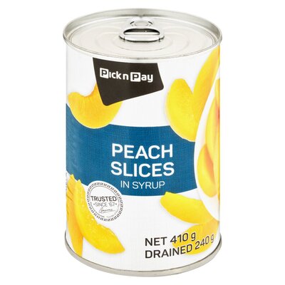 PnP Peach Slices 410g | PnP