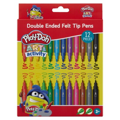 Play Doh 12 Double Ended Felt Tip Pens | PnP