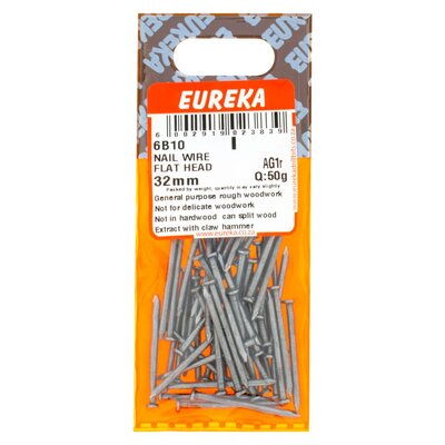 Eureka Nail Wire Flat Head 32mm 50g | Smart Price Specials | PnP Home