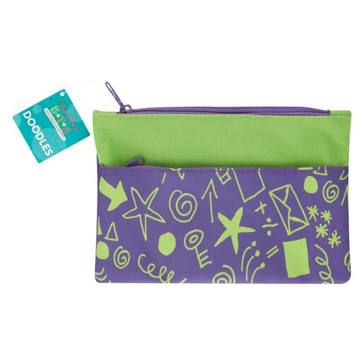 Creative 2 Zip Colour Doodle Pencil Case | PnP