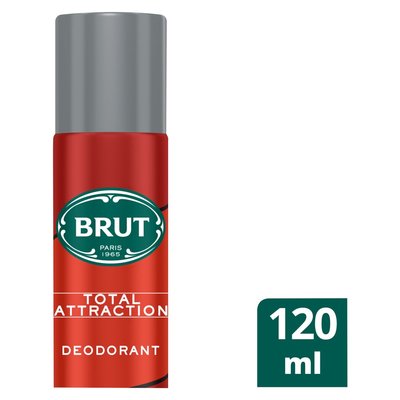 Brut Deodorant Aerosol Total Attraction 120ml | PnP