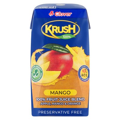 Clover Krush Fruit Juice Blend 100% 6 Fruit & Vitamins 500ml | PnP