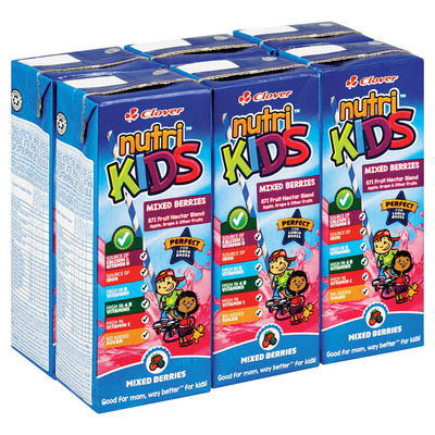 Nutrikids Fruit Nectar Mixed Berries 200ml x 6 | PnP