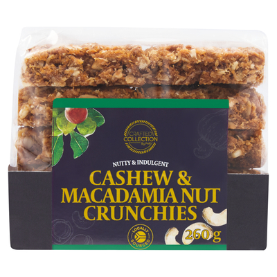 Crafted Collection Cashew & Macadamia Crunchie 260g | PnP