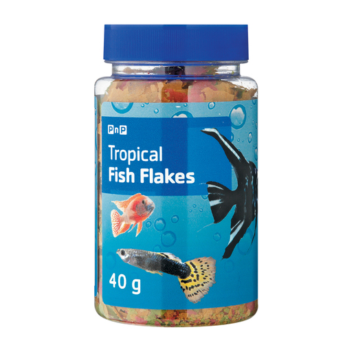 PnP Fish Flakes for Tropical Fish 40g | PnP