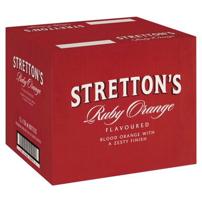 Strettons Ruby Orange Gin 750ml x 12 | PnP