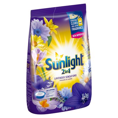 Sunlight Lavender Sensations 2in1 Hand Washing Powder Detergent 3kg | PnP