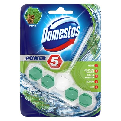 Domestos Pine Rim Block Stain Removal Toilet Cleaner 55g | Smart Price ...