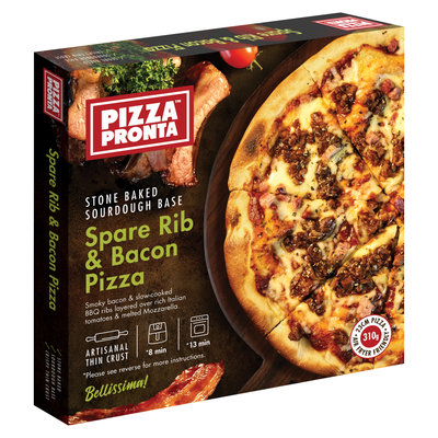 Pizza Pronta Spare Rib & Bacon Frozen Pizza 23cm | PnP