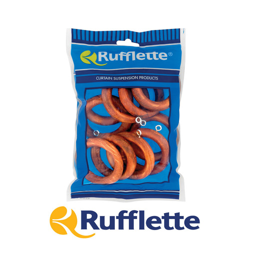 Rufflette Rings Wood Oregon 1ea | PnP