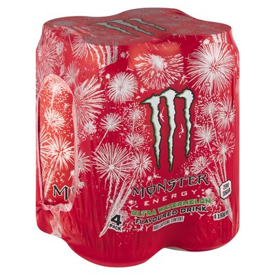 Monster Ultra Watermelon Energy Drink 4 x 500ml | PnP