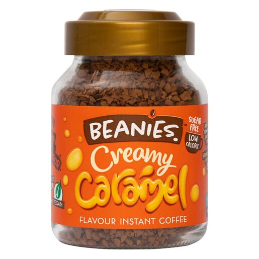 Beanies Creamy Caramel Flavour Instant Coffee 50g | PnP