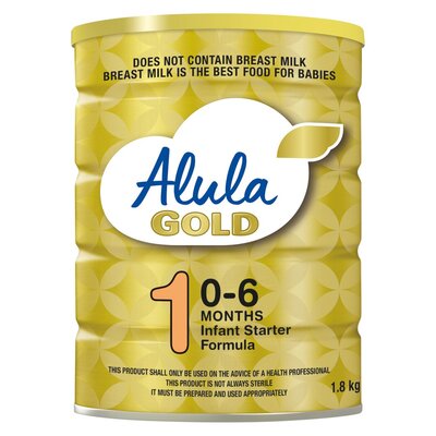 Alula Gold 1 0-6month Infant Starter Formula 1.8kg | Smart Price Specials | PnP Home