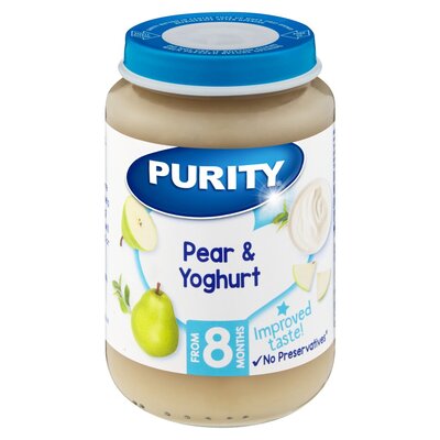 Purity Jar Pears & Yoghurt 200ml from 8 Months | PnP
