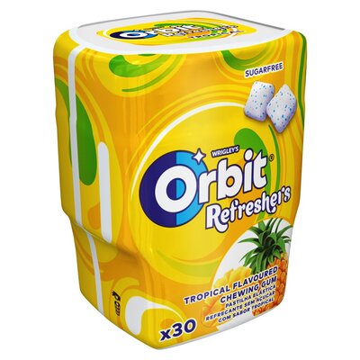 Orbit Refreshers Tropical Chewing Gum 30 Pieces | PnP