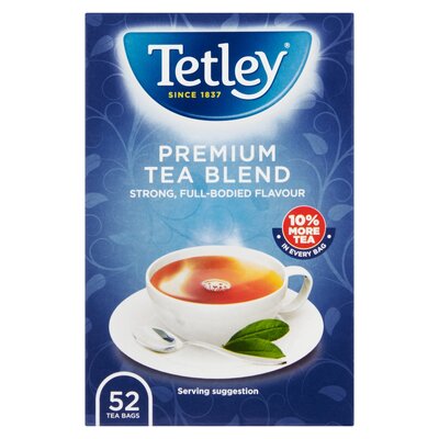 Tetley Premium Tea Blend Tea 52 Pack | PnP