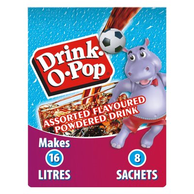 Drink O Pop Powdered Soft Drink Reds 8 Pack | PnP
