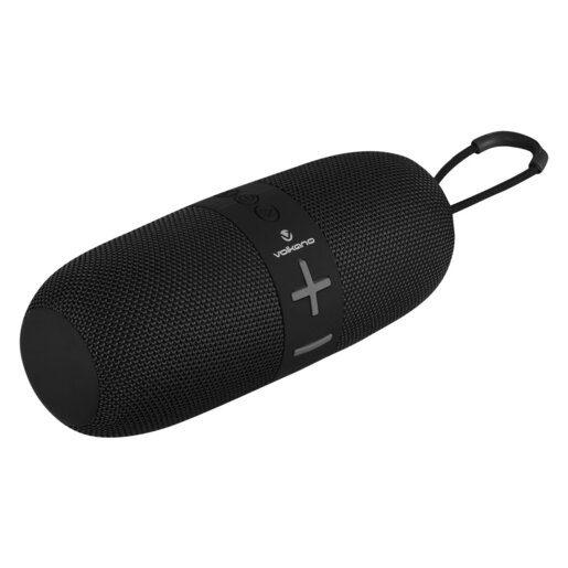 Volkano Flow Series Black & Grey Portable Bluetooth Speaker | Smart ...