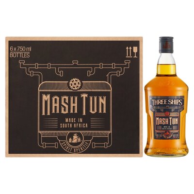 Three Ships Mash Tun 750ml x 6 | PnP