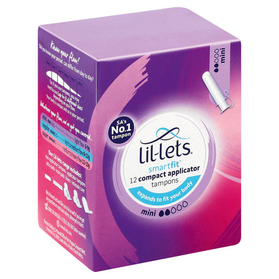 Lil-lets Compact Applicator Tampons Mini 12s | PnP