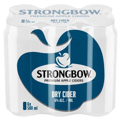 Strongbow Dry Can 6 x 500ml | PnP
