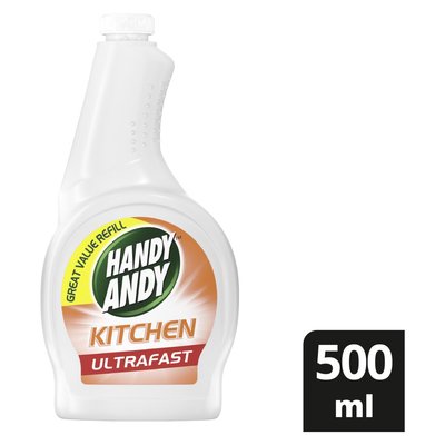 Handy Andy Lemon Scented Kitchen Cleaner Spray Refill 500ml | PnP
