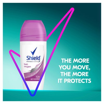 Shield Women Fresh Oxygen Antiperspirant Roll On Deodorant 50ml | PnP