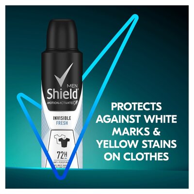 Shield Men Invisible Fresh Antiperspirant Deodorant Body Spray 400m | PnP