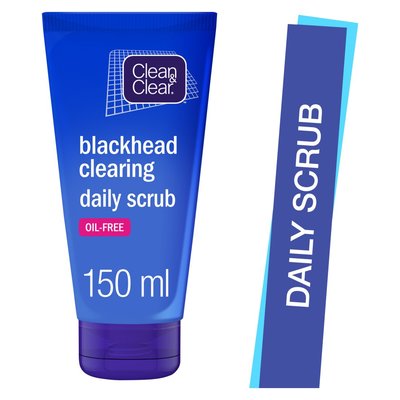 Clean & Clear Blackhead Clearing Daily Faical Scrub 150ml | PnP