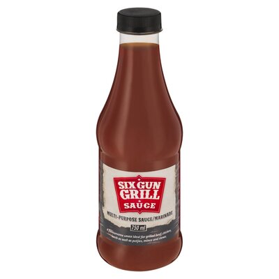 Six Gun Grill Bbq Sauce 750ml | PnP