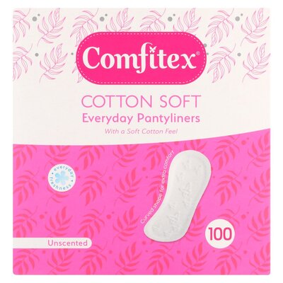 Comfitex Unscented Pantyliners 100 Pack | PnP