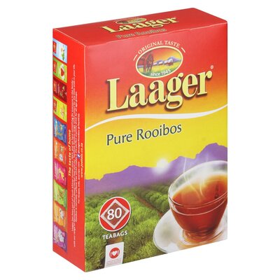 Laager Rooibos Tagless Tea Bags 80 Pack | PnP