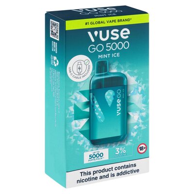 Vuse Go 5000 Disposable Vape Mint Ice 3% | PnP