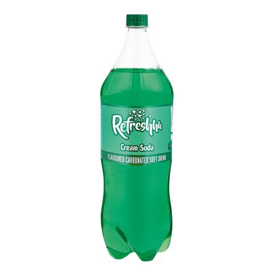 Refresh Cream Soda Flavoured Carbonated Soft Drink 2L x 6 | PnP